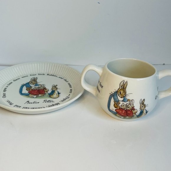 Wedgwood | Dining | Vintage Wedgwood Peter Rabbit Beatrix Potter ...